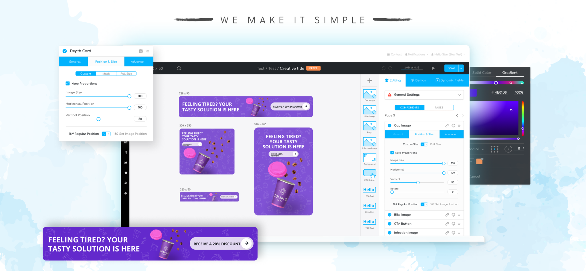 Gifs vs HTML5 creatives - Somplo
